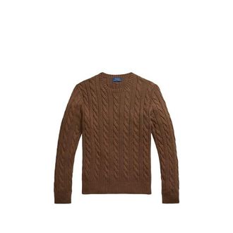 Polo Ralph Lauren Twisted Mesh Sweater - Beige