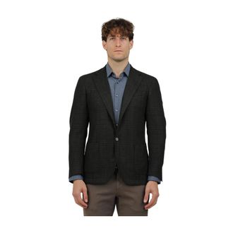 Santaniello Weiche Woll-Madras-Jacke - - Jackets - Herren - Gr&uuml;n - 2XL