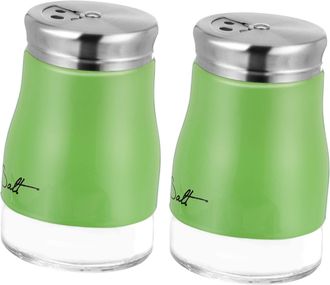 Pretyzoom 2stücke Gewürz Glas Mit Edelstahl Deckel Küche Salz Pfeffer Schüttler Glasstreuer Gewürzstreuer Pfefferbehälter Gewürzglas