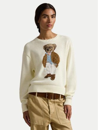 Polo Ralph Lauren Pullover 211A96248001 &Eacute;cru Relaxed Fit