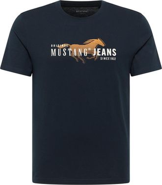 Mustang Jeans Herren Style Austin T-Shirt, Dark Saphire 4136, XXL