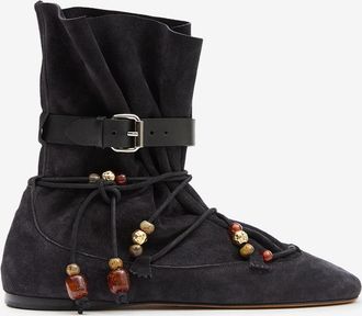 Isabel Marant Boots Letiz - Femme - Offnoir - Taille 36 - Isabel Marant