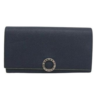 Bulgari Pre-owned Long wallet (bi-fold) - Femme - Pre-owned - Bleu - Taille: ONE Size