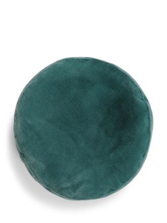 Essenza Dekokissen Mads Furry Reef Green, &Oslash; 45 cm - 100% Polyester - Uni