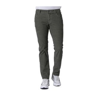 Jacob Cohen Texturierte Samt Slim Fit Jeans - - Jeans - Herren - Gr&uuml;n - W38