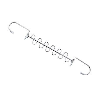 Lurrose Multifunktionaler Metall Kleiderb&uuml;gel mit S F&ouml;rmigem Haken und Mehrfach L&ouml;chern f&uuml;r Haushalts Kleiderorganizer