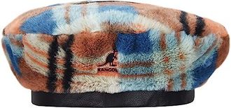 Kangol Beret Faux Fur Femme - Basque dhiver pour Automne-Hiver Hiver - L/XL (58-61 cm) Orange
