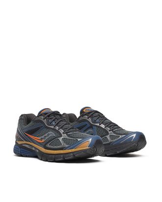 Saucony Mens Sneakers Progrid Guide 7 Key Largo-Black Trainers Largo/black