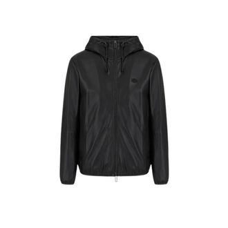 Emporio Armani Full Zip Kapuzenblouson - - Jackets - Herren - Schwarzk - 4XL