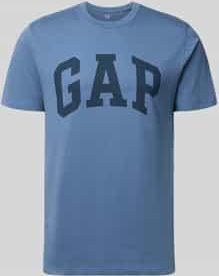 GAP T-Shirt mit Logo und Rundhalsausschnitt