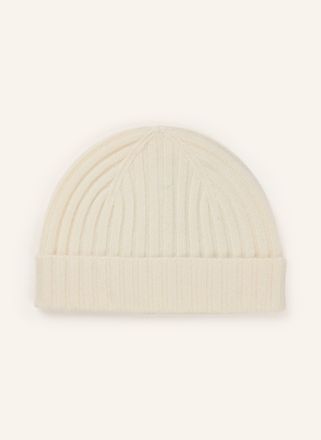 Strokesman's Strokesmans Cashmere-M&uuml;tze weiss