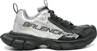 Balenciaga 3XL Metallic-effect Panelled Sneakers
