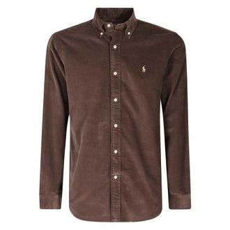 Polo Ralph Lauren Chemise sport manches longues - Homme - Chemises - Brun - Taille: XL