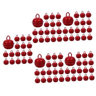 Cabilock 100 STK Er&ouml;ffnungsglocke mit einem Wort Urlaub Jingle Bells kleine Gl&ouml;ckchen Mini- weihnachtsdeko weihnachtsbaumdeko tragbare kleine Glocken Gl&ouml;ckchen