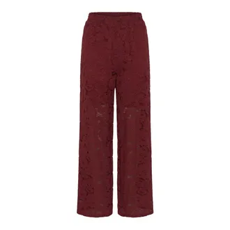Kaffe Pantalon large - Femme - Pantalons - Brun - Taille: 36 FR