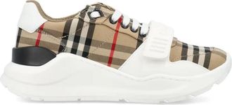 Burberry Low-Top Sneaker - Check Womans Sneakers - Gr. 35 (EU) - in Wei&szlig; - f&uuml;r Damen