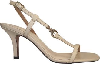 Patrizia Pepe Femme, Chaussures, Beige, Taille: 38 EU Sandales &agrave; Talons Hauts