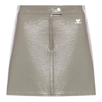 Courr&egrave;ges Damen, R&ouml;cke, Beige, MGr&ouml;&szlig;e