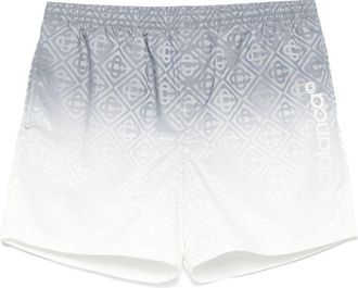 Casablanca Badeshorts mit Print - Grau