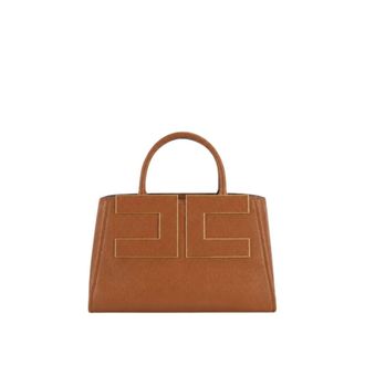 Elisabetta Franchi Kompakte Henkeltasche - - Bags - Damen - Braun - ONE SIZE