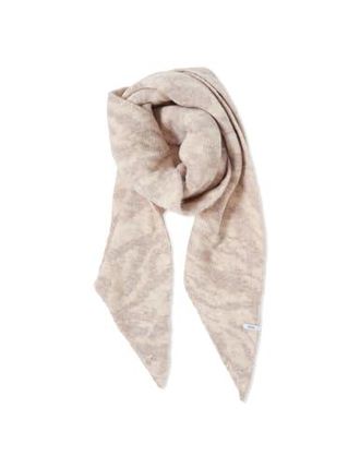 Cecil Foulard triangulaire pour femme - Motif z&egrave;bre - M&eacute;lange beige d&eacute;sert - Regular