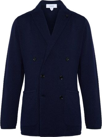 Lardini Homme, Vestes, Bleu, Taille: XL 850 Giacca Maglia