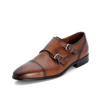 Lloyd Herren Slipper Mailand, M&auml;nner Businessschuhe,lose Einlage,Normalweit,Schlupfschuhe,schluepfschuhe,Slip-ons,klassisch,Man,Cognac,40.5 EU / 7 UK