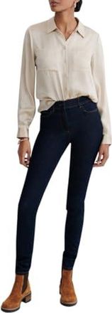 Caroll Femme Sk000-jeanneb Blouse, Beige, 42 EU