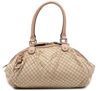 Gucci Hobo Bags - Diamante Canvas Sukey Satchel - Gr. unisize - in Braun - f&uuml;r Damen