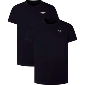 Pepe Jeans London Herren Pepe Tshirt 2p Tshirt Black (Black),XXL
