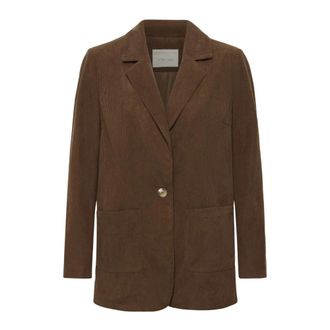 Cream Femme, Vestes, Brun, Taille: 48 FR Kanna Corduroy Blazer