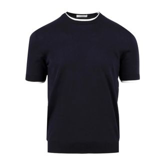Paolo Pecora T-Shirt - - Tops - Herren - Blau - 3XL