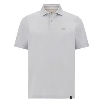 Boggi Milano Homme, Tops, Bleu, Taille: M Polo en Coton Piqu&eacute;