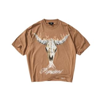 Represent British Cowboys T-Shirt - - Tops - Herren - Braun - L