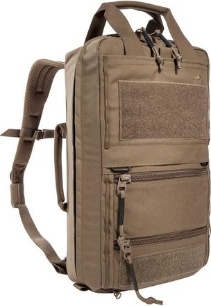 Tasmanian Tiger TT Survival Pack 16L Taktischer Flucht-Rucksack, Daypack, Wander-Rucksack mit Regen-Hülle und Organizer Pouches, Coyote Brown