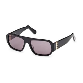 GCDS Geometrische Sonnenbrille Trendiges Accessoire - - Accessories - Herren - Schwarzk - 55 MM
