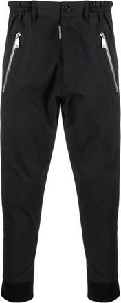 Dsquared2 Stretch Baumwollhose - - Trousers - Herren - Schwarzk - M