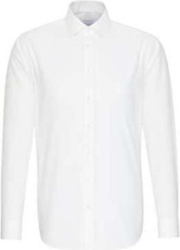 Seidensticker Chemise business homme Seidensticker - coupe ajust&eacute;e - sans repassage - col Kent - manches longues - 100 % coton