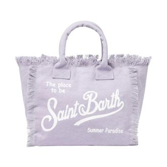 Saint Barth Femme, Sacs, Violet, Taille: ONE Size Vanity Regular Tote