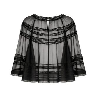 Jcsophie Damen, Blusen & Hemden, Schwarzk, MGr&ouml;&szlig;e