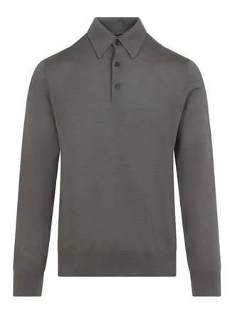 Ermenegildo Zegna Polo - Beige Fonc&eacute;