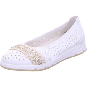Rieker Damen, Schuhe, Wei&szlig;, 42 EUGr&ouml;&szlig;e