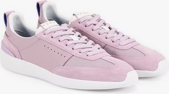 Geox Baskets GXRN en cuir m&eacute;lang&eacute;