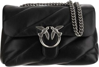 Pinko Pinko, Femme, Sacs, Noir, Taille: ONE Size Love Classic Puff Bag