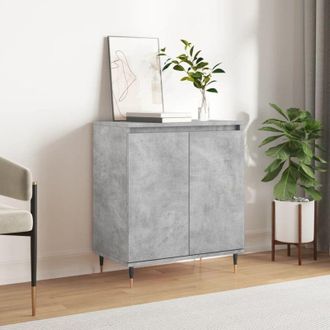 vidaXL Sideboard Betongrau 60x35x70 cm Holzwerkstoff Vidaxl