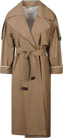Max Mara Femme, Manteaux, Brun, Taille: 40 FR Cube Trench