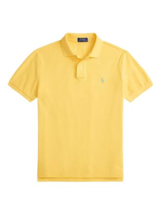Polo Ralph Lauren polo &agrave; design c&ocirc;tel&eacute; - Jaune