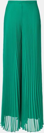 Max Mara Pantalon ample Grembo pliss&eacute;