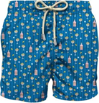 Saint Barth Homme, Maillots de bain, Multicolore, Taille: L Lighting Swimsuit