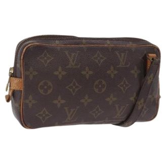 Louis Vuitton Pre-owned Pochette Marly Bandouliere - - Pre-owned - Damen - Braun - ONE SIZE